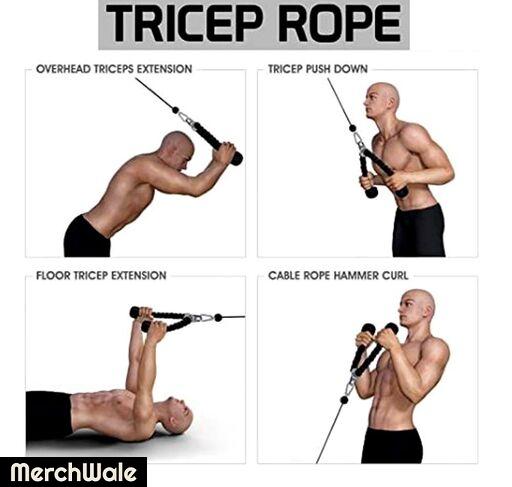 Elite tricep Ropes - Merchwale