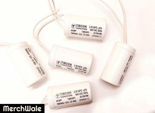 (Pack of 2) 2.5 mfd Fan Capacitor for Ceiling Fan 2.5 Micro Farad ...